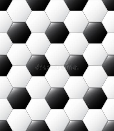 Soccer ball pattern stock vector. Illustration of pattern - 21791742
