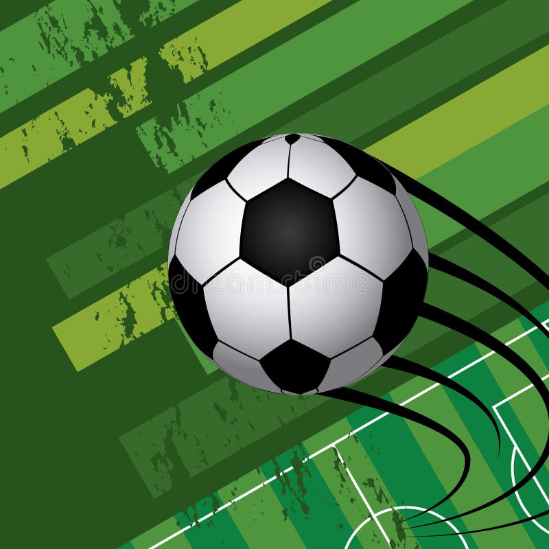 Soccer ball poster stock vector. Illustration of league - 260316837