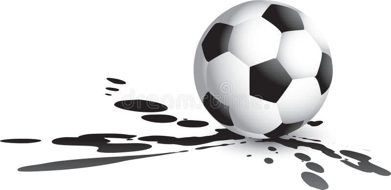 Isolated Soccer Balls and Goal Stock Vector - Illustration of design ...