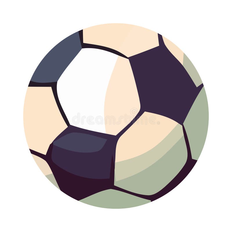 Soccer Ball Symbolizes Success in Competition Stock Vector ...