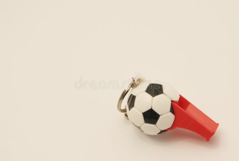 Soccer Ball Whistle stock image. Image of football, umpire - 434241