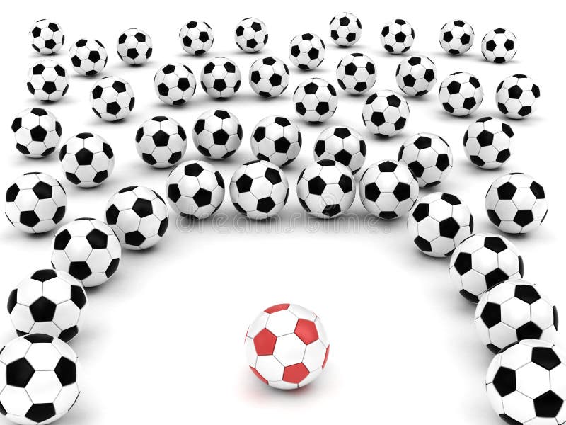 Target soccer stock illustration. Illustration of symbol - 13378308