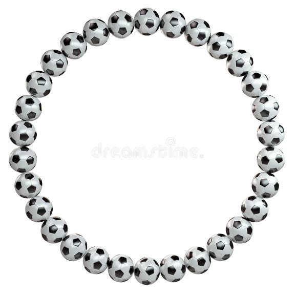 Soccer balls stock illustration. Illustration of white - 43299151