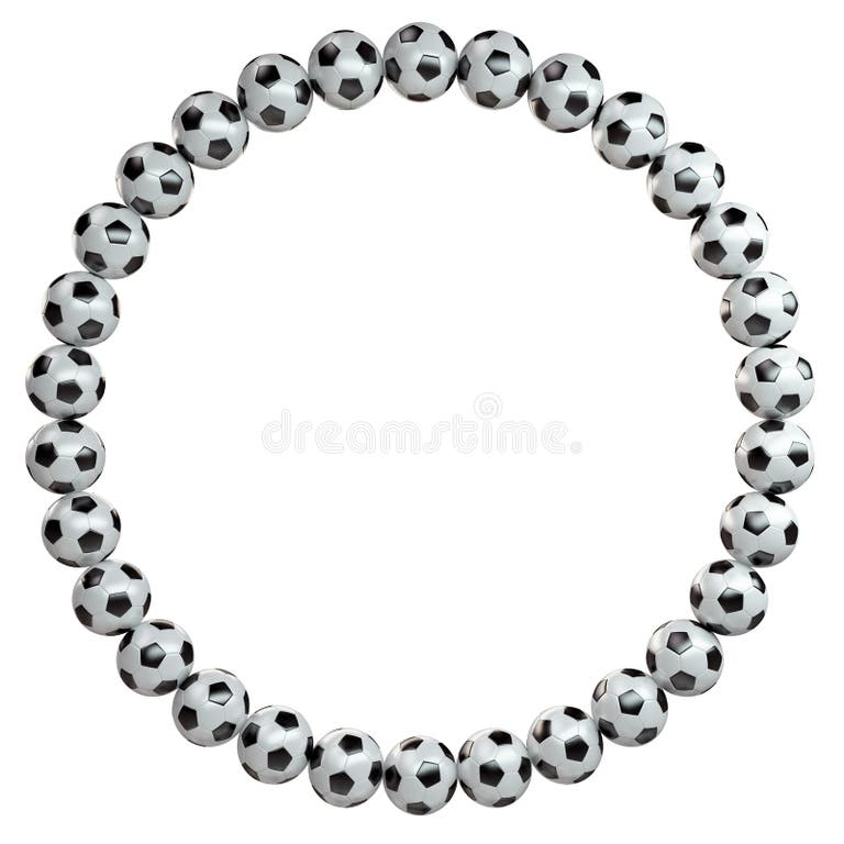 Soccer balls stock illustration. Illustration of white - 43299151