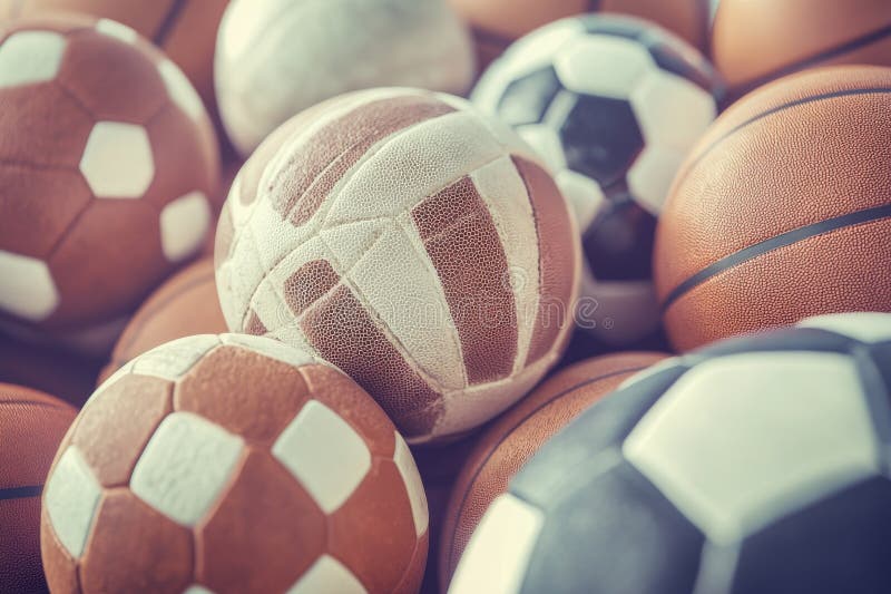 Soccer Balls Come in a Variety of Sizes and are Made from Different ...