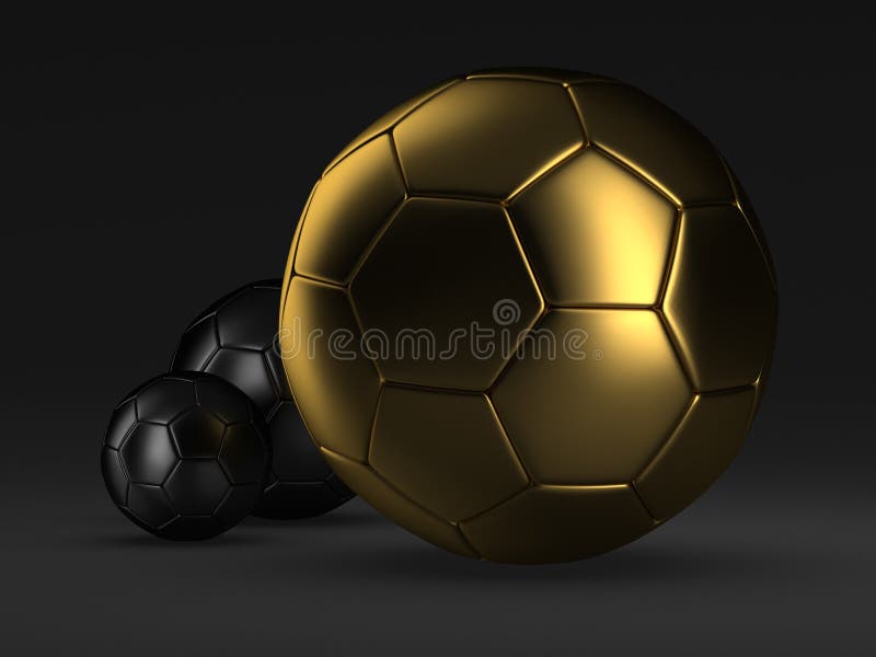 Soccer Balls - Concept Illustration Stock Illustration - Illustration ...