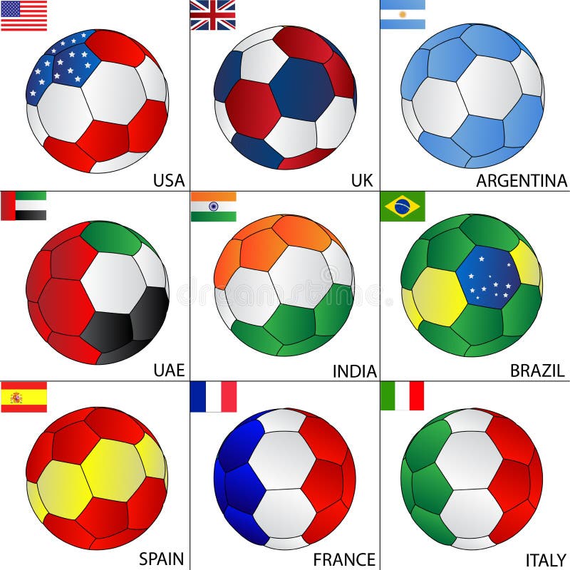 Soccer Ball Uae Flying Flag Stock Illustrations – 4 Soccer Ball Uae ...
