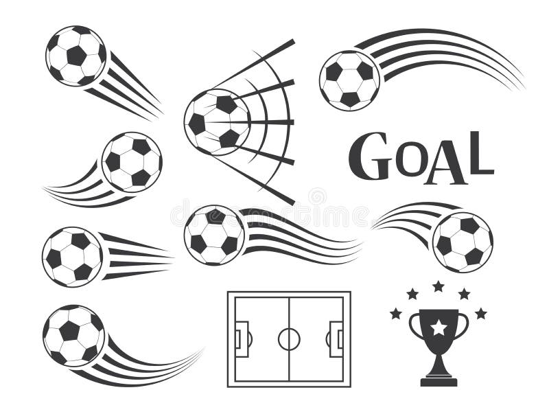 Soccer Ball Trails Stock Illustrations – 70 Soccer Ball Trails Stock ...