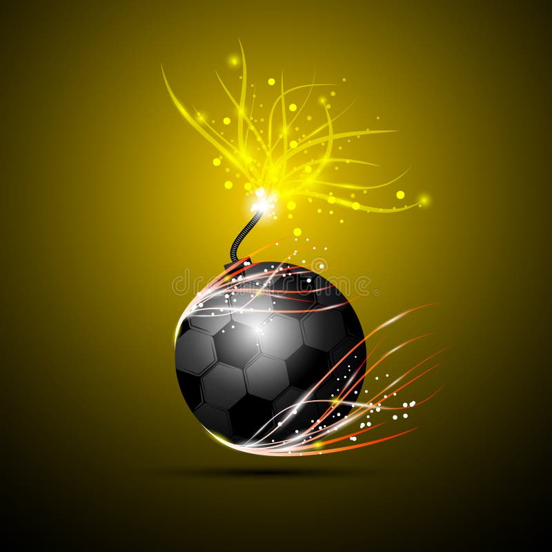 Soccer Ball Bomb Stock Illustrations – 157 Soccer Ball Bomb Stock ...