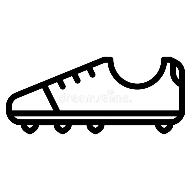 Soccer Boot Icon. Abstract Sign and Symbol for Template Design Stock ...
