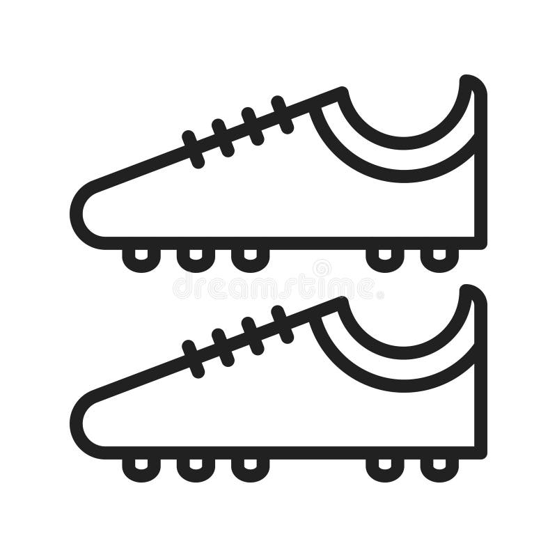Soccer Boots Icon Vector Image. Suitable for Mobile Apps, Web Apps and ...