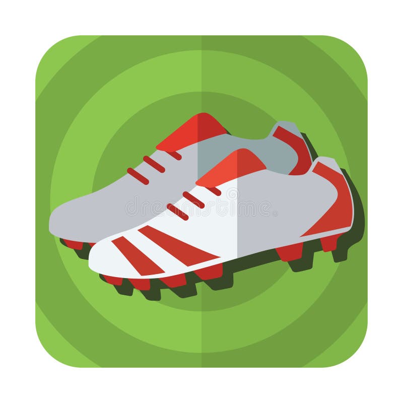 Soccer Boots. Vector Illustration Decorative Design Stock Vector ...