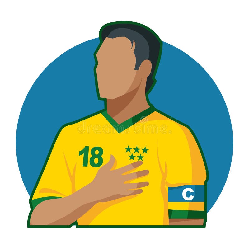 Soccer Captain stock photo. Image of neck, smile, graphics - 98044194