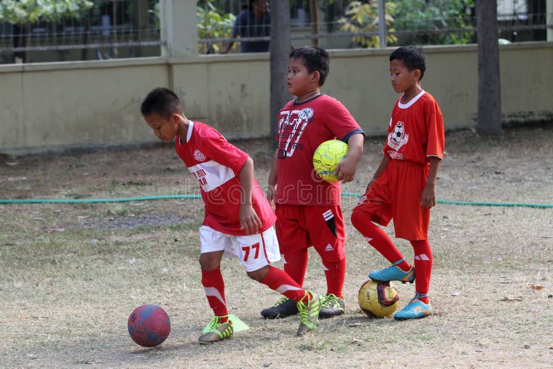 Soccer editorial image. Image of soccer, java, city, field - 59547025