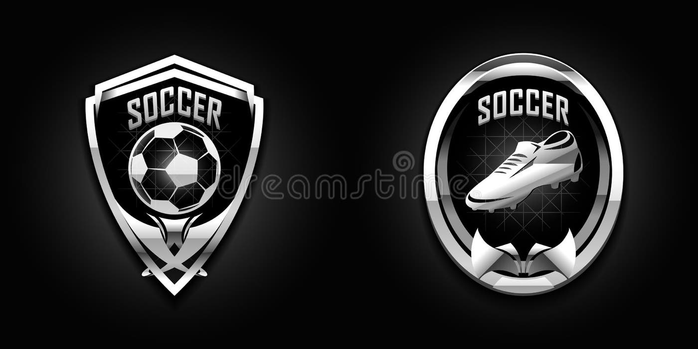 Chrome Football Logo Stock Illustrations – 76 Chrome Football Logo ...