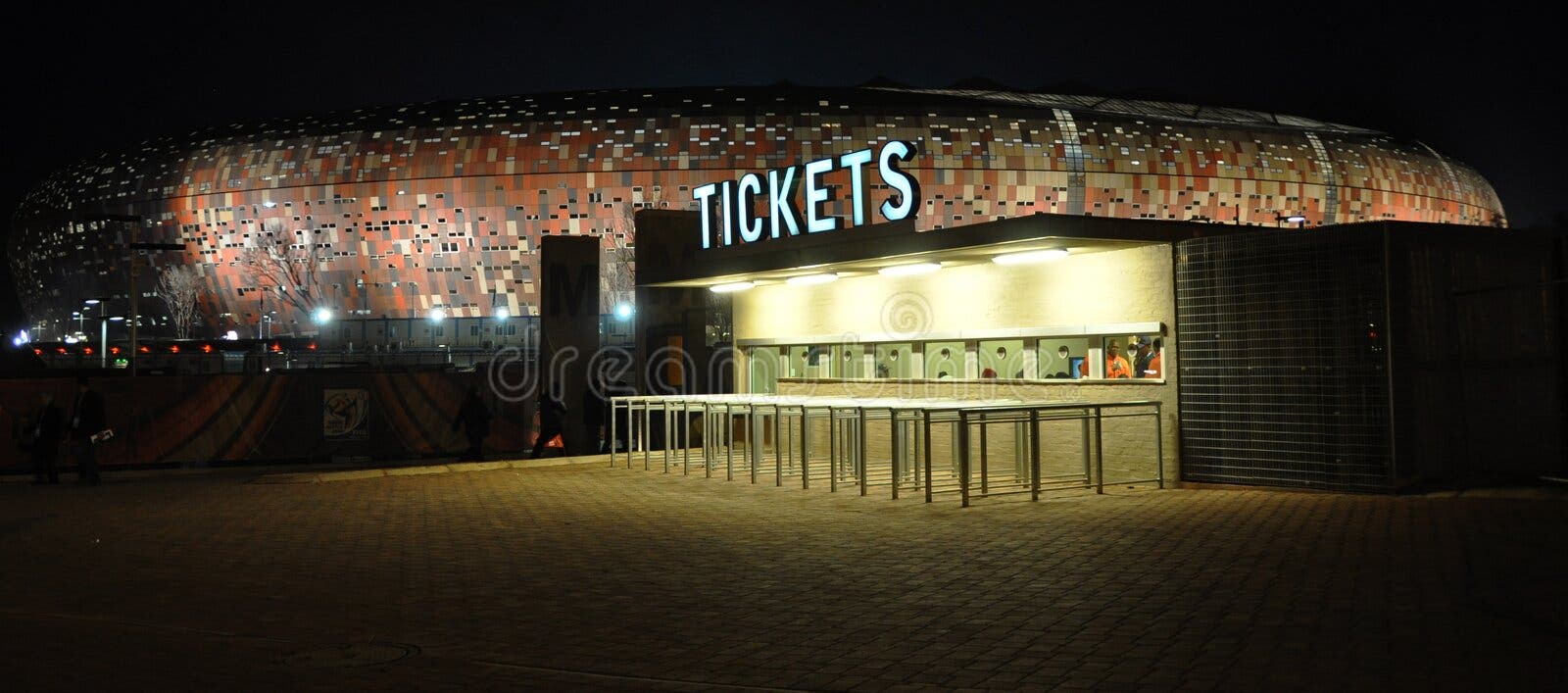FNB Stadium - Ticket Booth editorial stock image. Image of jozi - 15698714