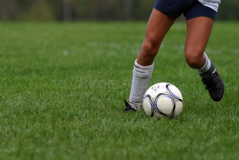 Soccer Control stock image. Image of outside, dribble, outdoor - 264779