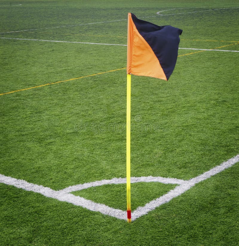 Soccer Corner Flag stock photo. Image of goal, competitive - 29040068