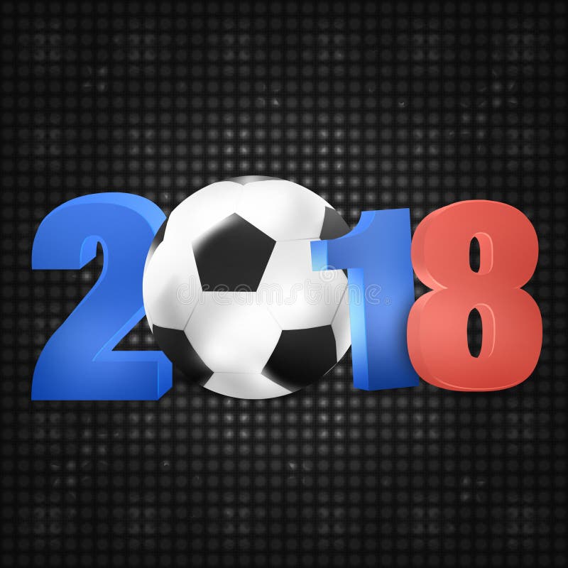 2018 Soccer Design editorial image. Illustration of soccer - 41516715