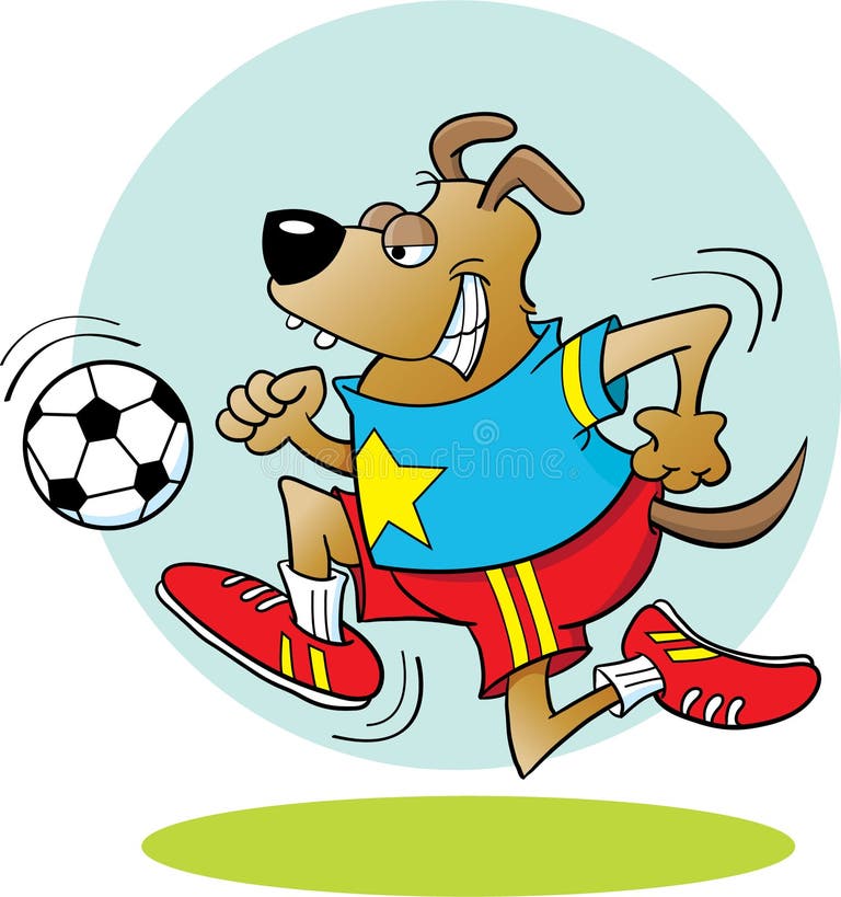 Dog Soccer Cartoon Stock Illustrations – 1,001 Dog Soccer Cartoon Stock ...