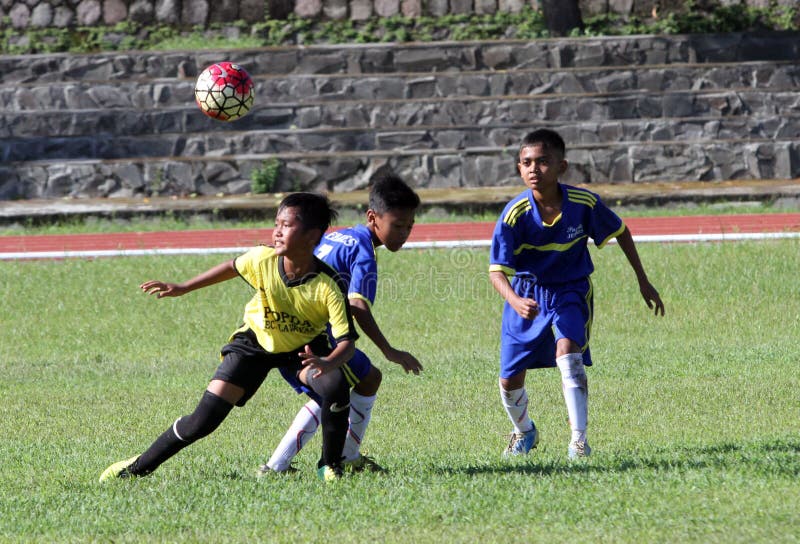 Soccer editorial image. Image of central, java, soccer - 68263975
