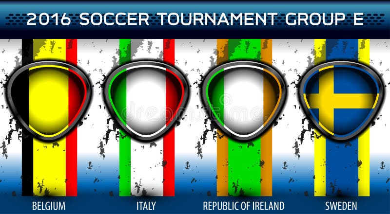 Soccer Euro Group E editorial image. Illustration of goal - 66415845