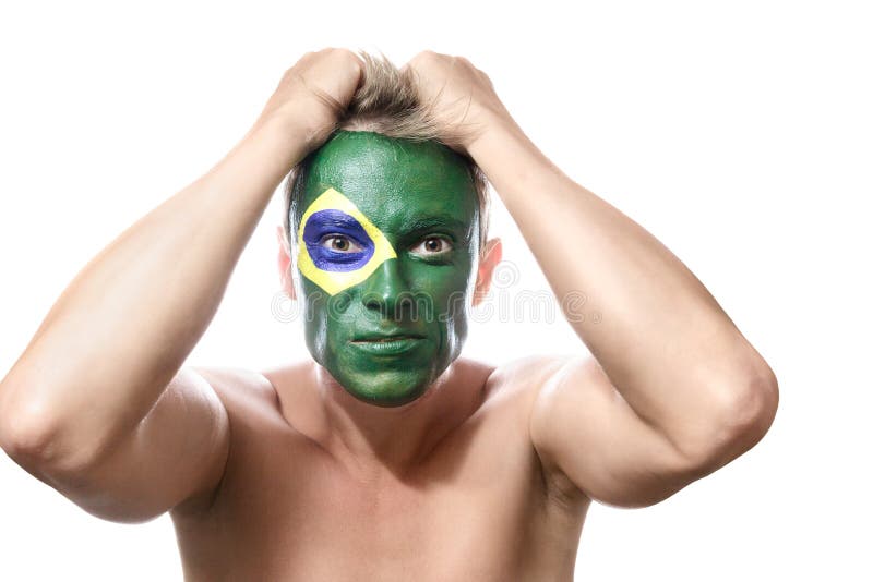 Soccer fan stock photo. Image of football, person, national - 41433322