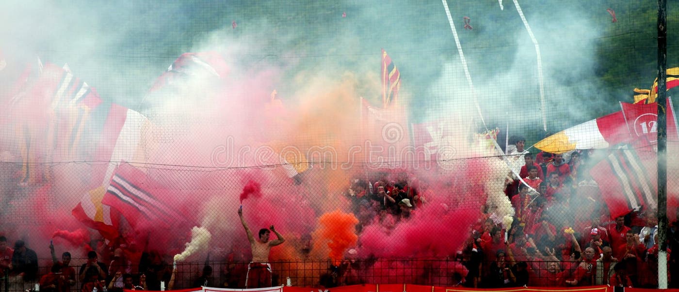 735 Soccer Stadium Fireworks Stock Photos - Free & Royalty-Free Stock ...