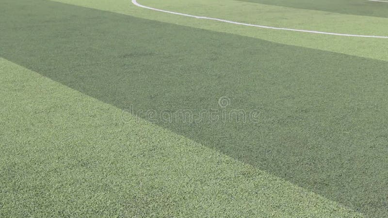 Soccer Field with Artificial Turf in a Stadium Stock Video - Video of ...