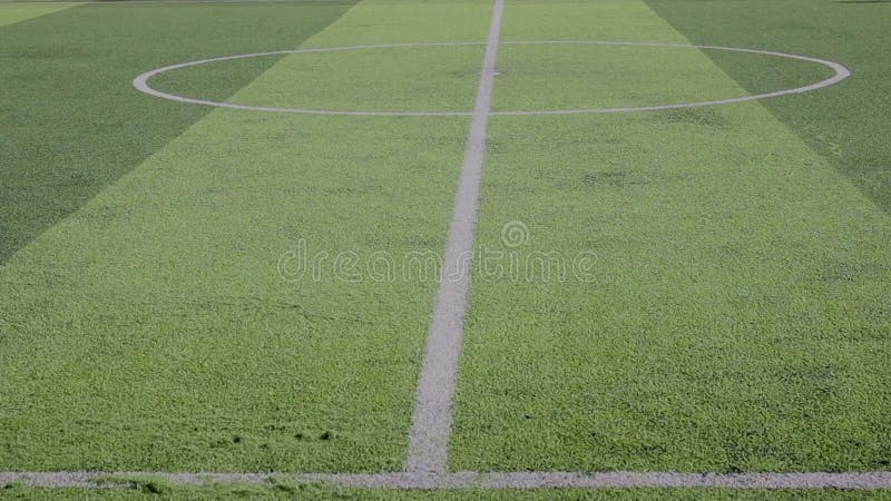 Soccer Field with Artificial Turf in a Stadium in Chiang Mai Thailand ...