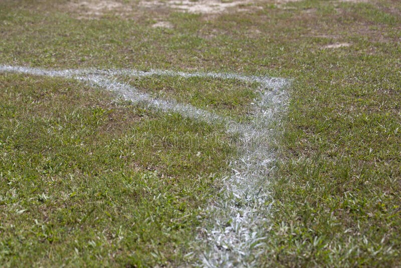 Soccer Field Boundaries stock image. Image of equipment - 207888803