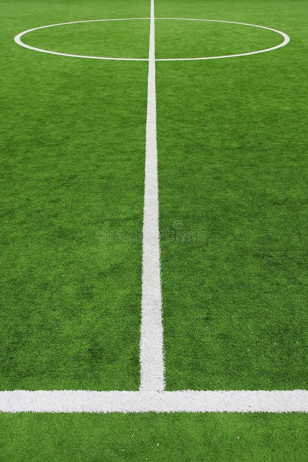 Soccer Field, Center and Sideline Stock Photo - Image of abstract ...