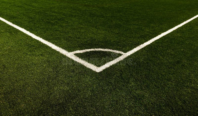 Soccer Field Corner Arc stock image. Image of activity - 68441775