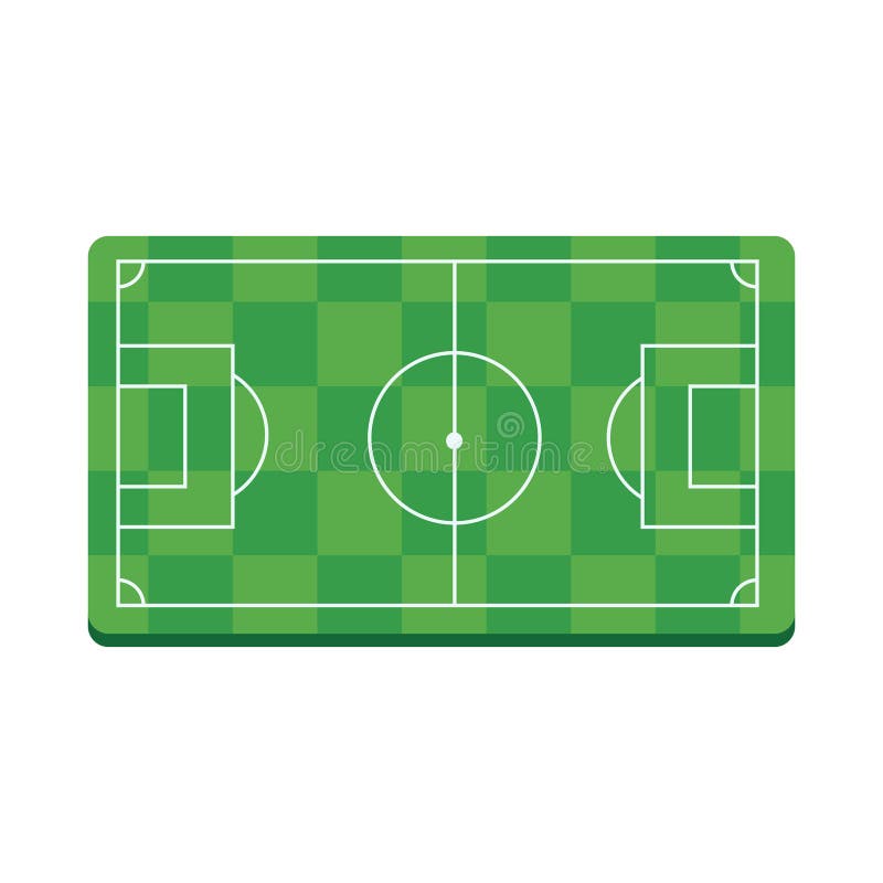 Soccer field design stock vector. Illustration of design - 273187947