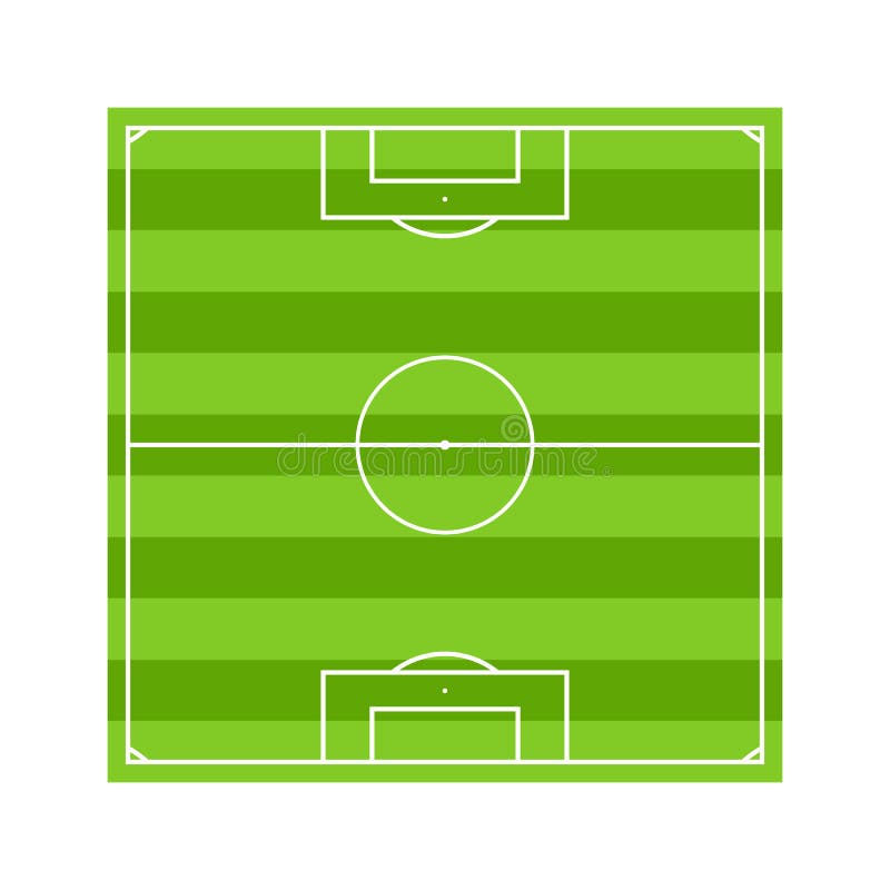 Soccer field stock vector. Illustration of exercising - 40275254