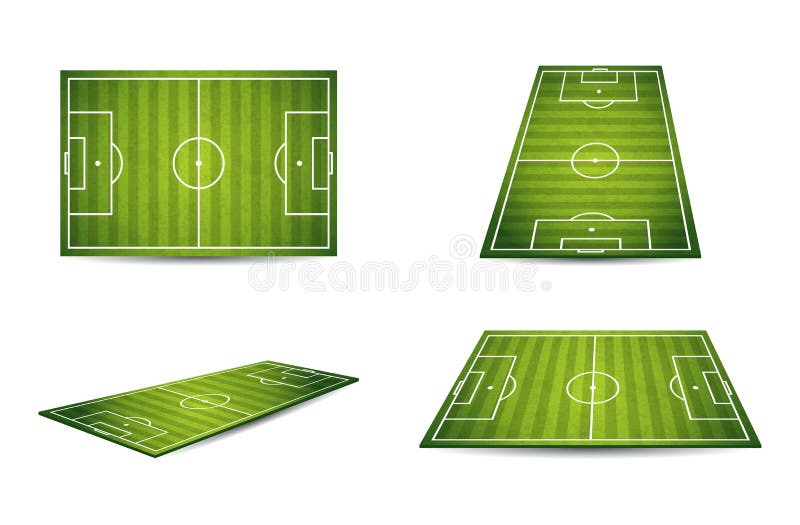 Soccer Field. Vector stock vector. Illustration of soccer - 113872688
