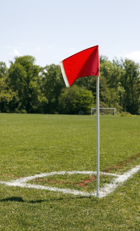 Soccer Flag stock image. Image of turf, object, soccer - 85576437
