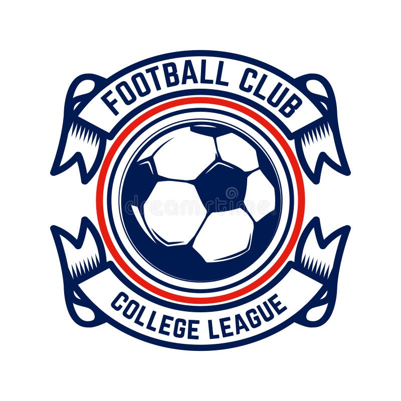 Soccer, Football Emblems. Design Element for Logo, Label, Emblem, Sign ...