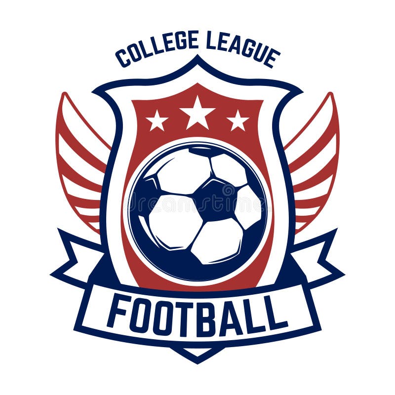 Soccer, Football Emblems. Design Element for Logo, Label, Emblem, Sign ...