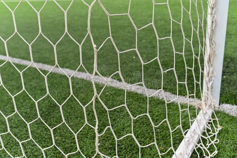 Soccer or football net stock photo. Image of netting - 215052152