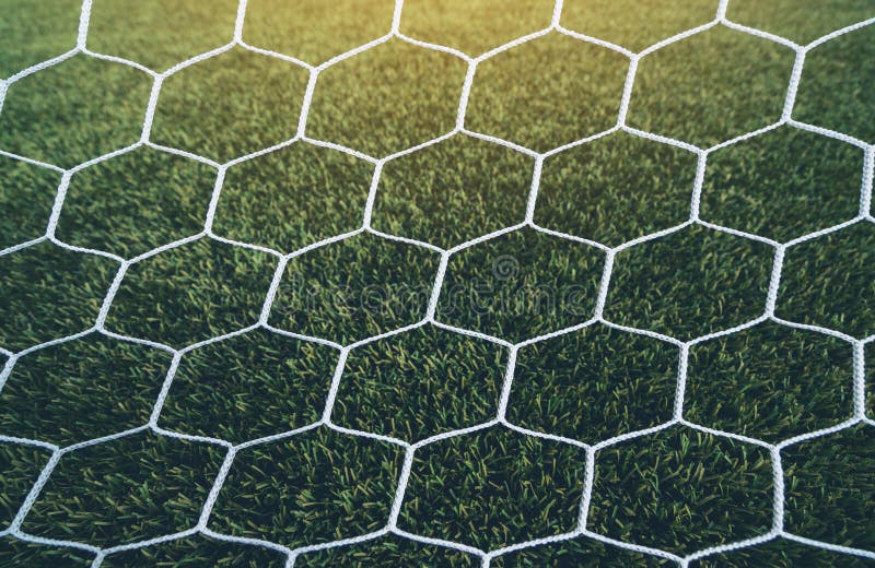 Soccer Football Net Background Stock Photo - Image of green, game ...