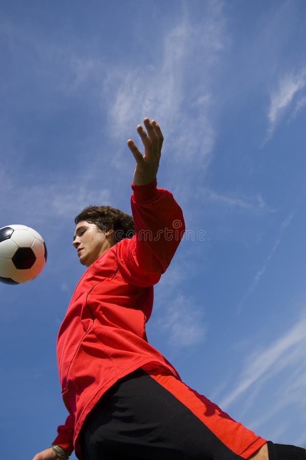 Football Goalkeeper Saves a Goal Editorial Stock Photo - Image of ...