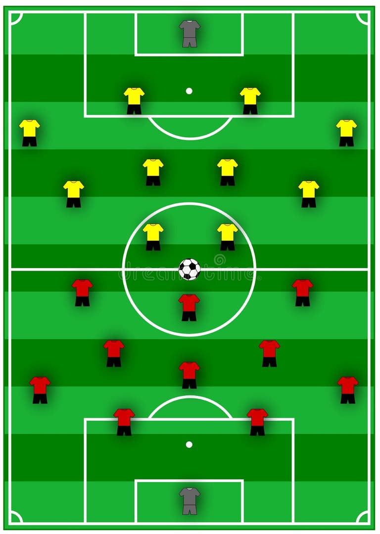 Soccer Formations Stock Illustrations – 138 Soccer Formations Stock ...