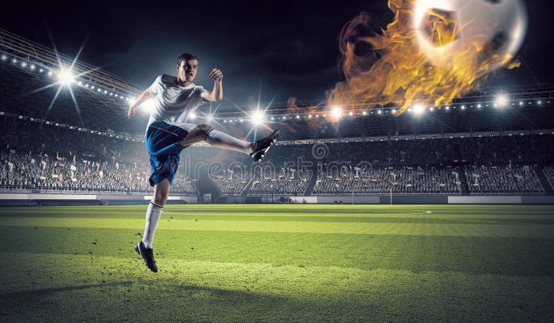 Soccer forward player stock image. Image of soccer, forward - 72334065