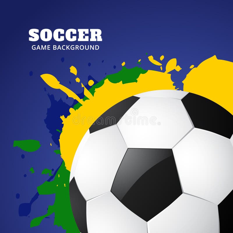 Soccer game design stock vector. Illustration of play - 41919560