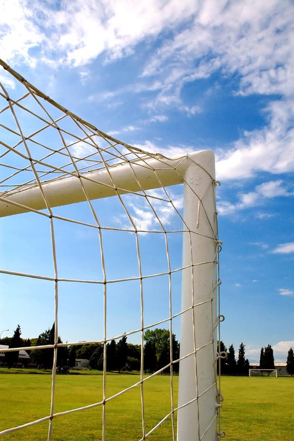 Soccer Pitch stock photo. Image of field, game, goal, orange - 820834