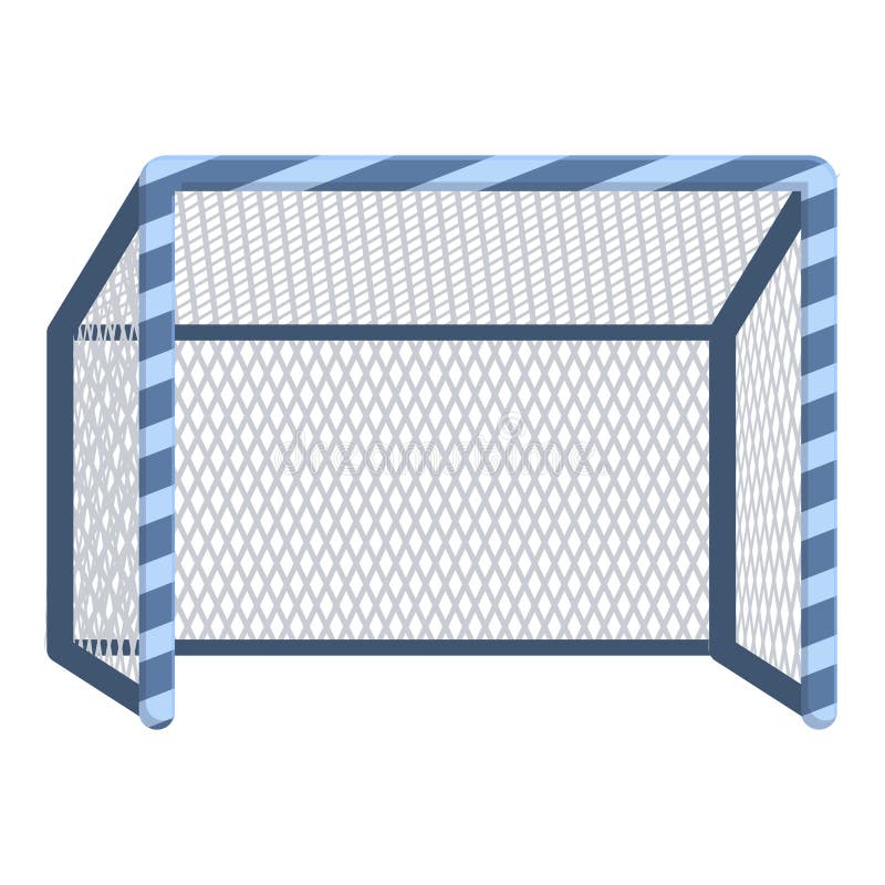 Soccer Gate Icon, Cartoon Style Stock Illustration - Illustration of ...