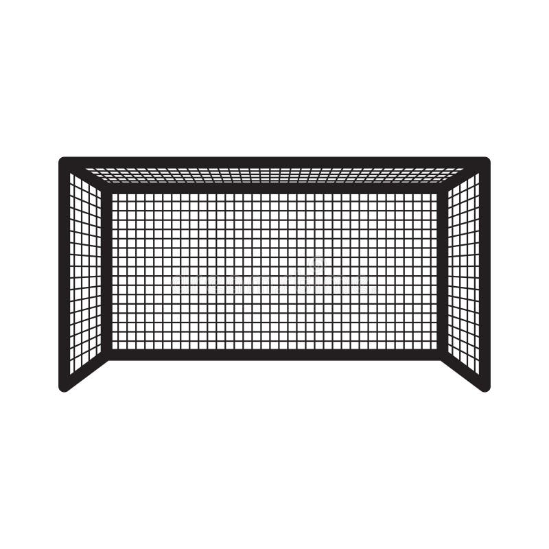 Soccer Gate Icon , Vector Illustration Stock Vector - Illustration of ...