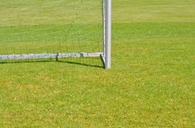 Soccer gate stock photo. Image of field, green, training - 11354946