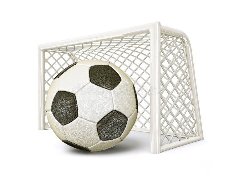 Soccer Goal Icon, Cartoon Style Stock Vector - Illustration of penalty ...